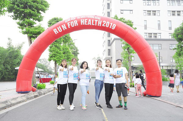 Sự kiện “Run for health 2019” diễn ra thành công tốt đẹp
